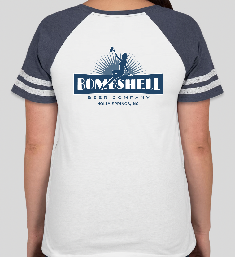 Ladies Game Day V-Neck SST – Bombshell Beer Company
